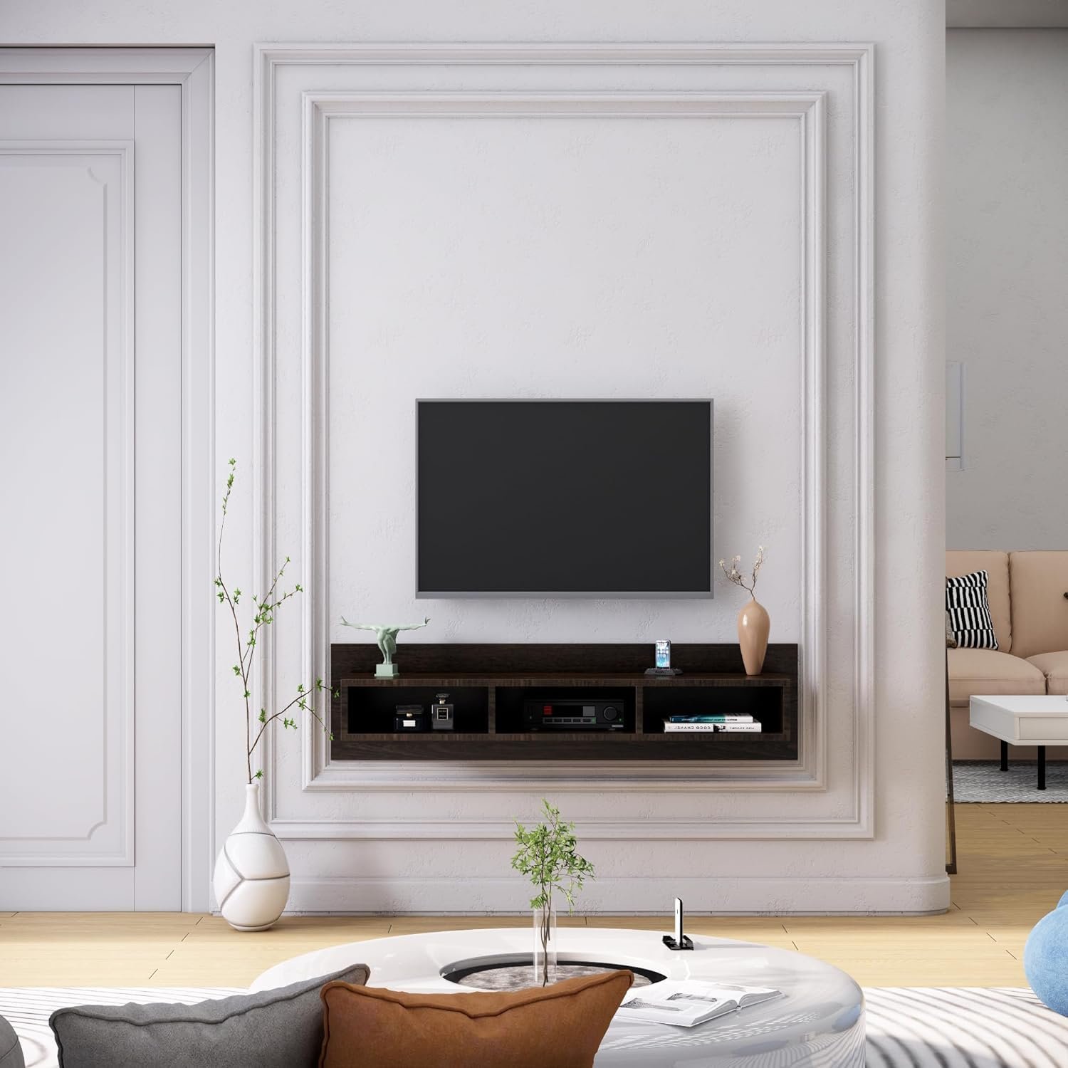 12 Main Hall Modern TV Unit Designs Home - Trendy Residence