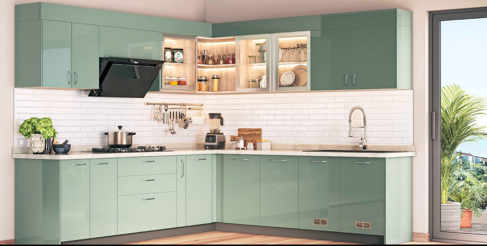 Small Indian Kitchen Design Ideas for Compact Homes - Trendy Residence